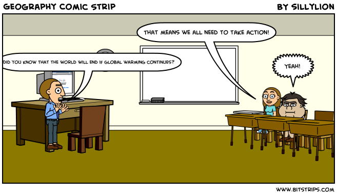 Geography Comic Strip - Bitstrips