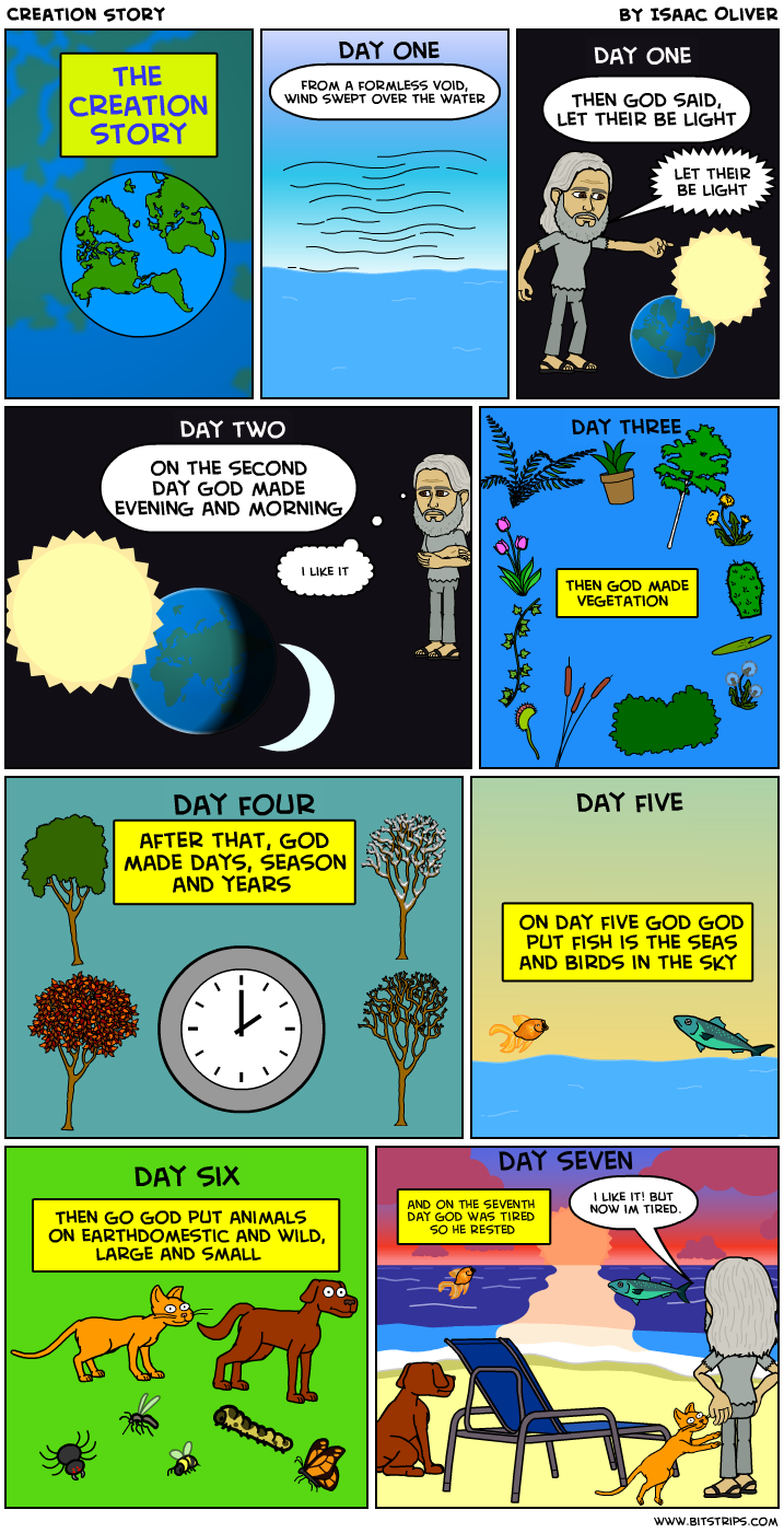Creation Story - Bitstrips