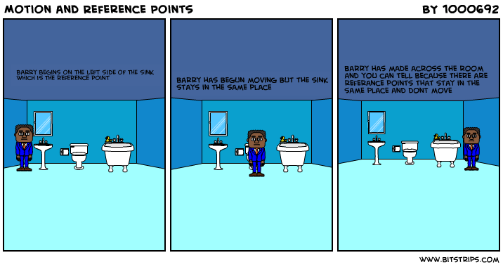 Motion And Reference Points Bitstrips