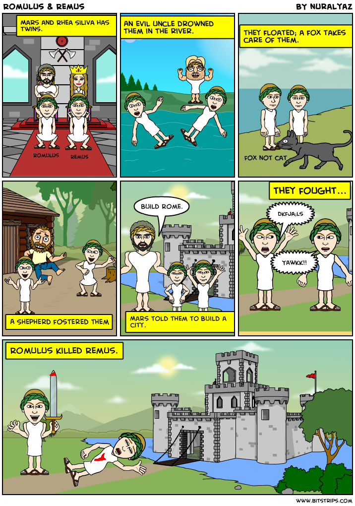 Romulus & Remus - Bitstrips